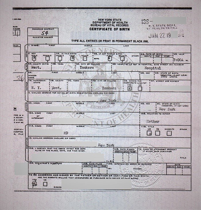 NY Apostille for Birth certificates and certified transcripts of birth ...