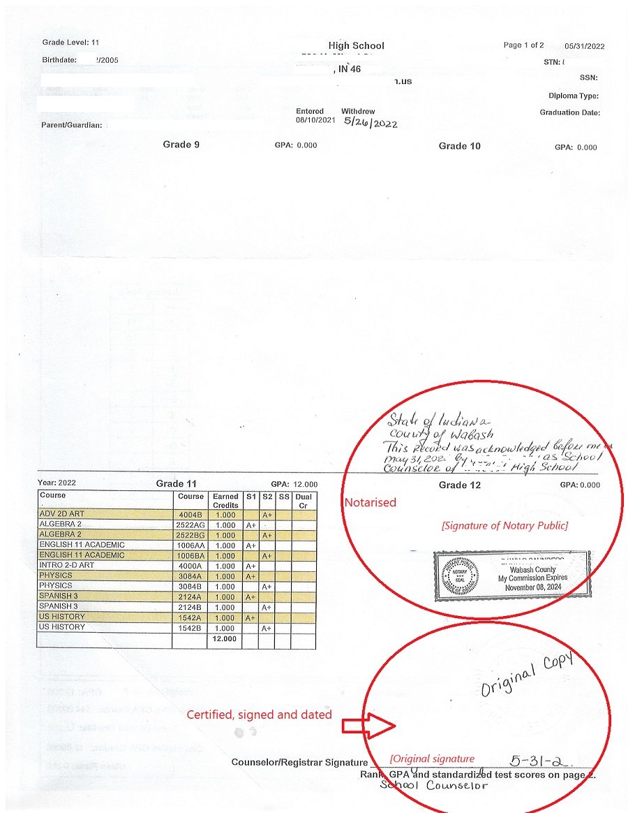 Indiana transcript apostille requirements - U.S. Apostille Services